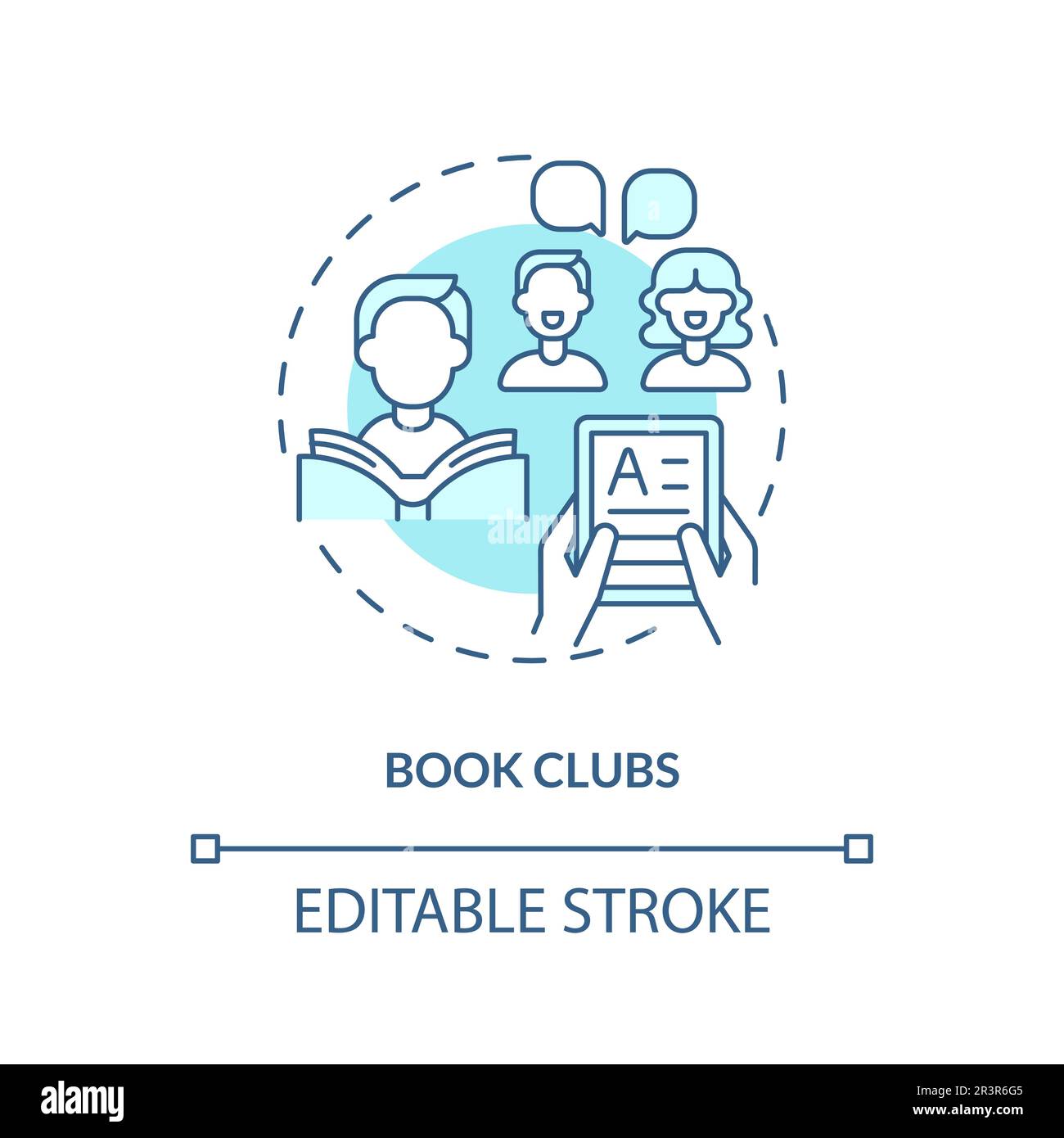 Community group meeting club Stock Vector Images - Alamy