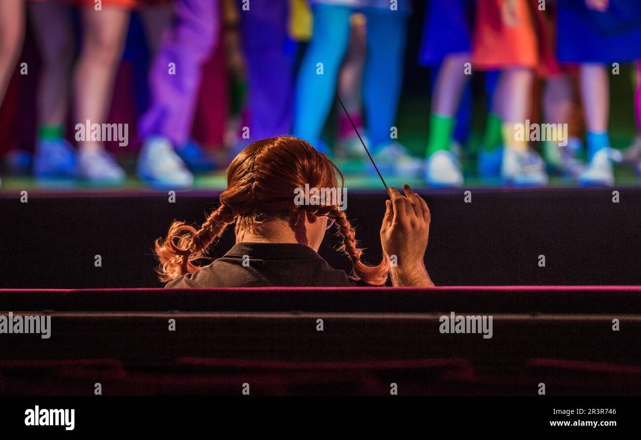 Pippi Longstocking (Comic Opera Stock Photo - Alamy