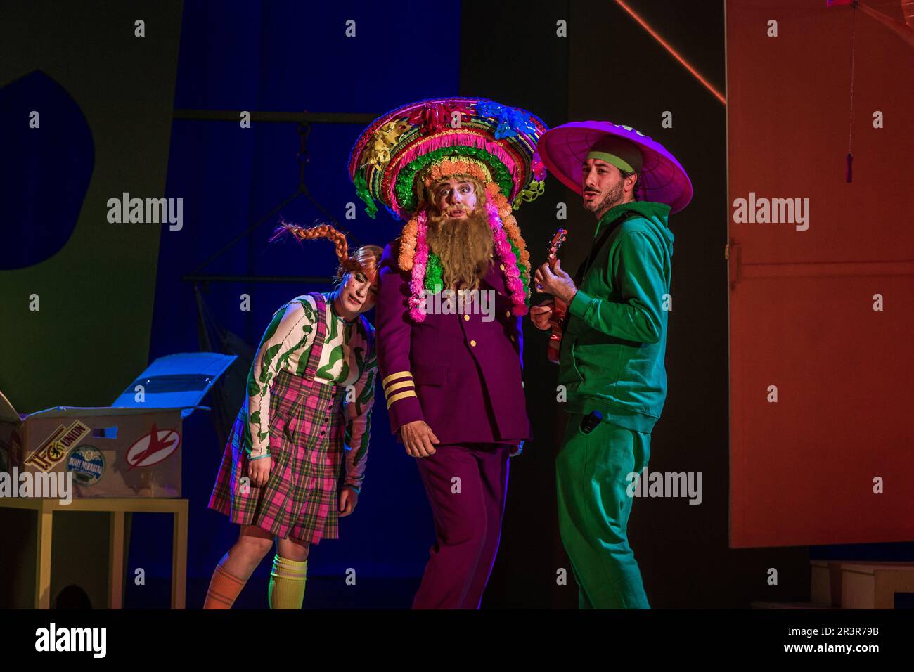 Pippi Longstocking (Comic Opera Stock Photo - Alamy