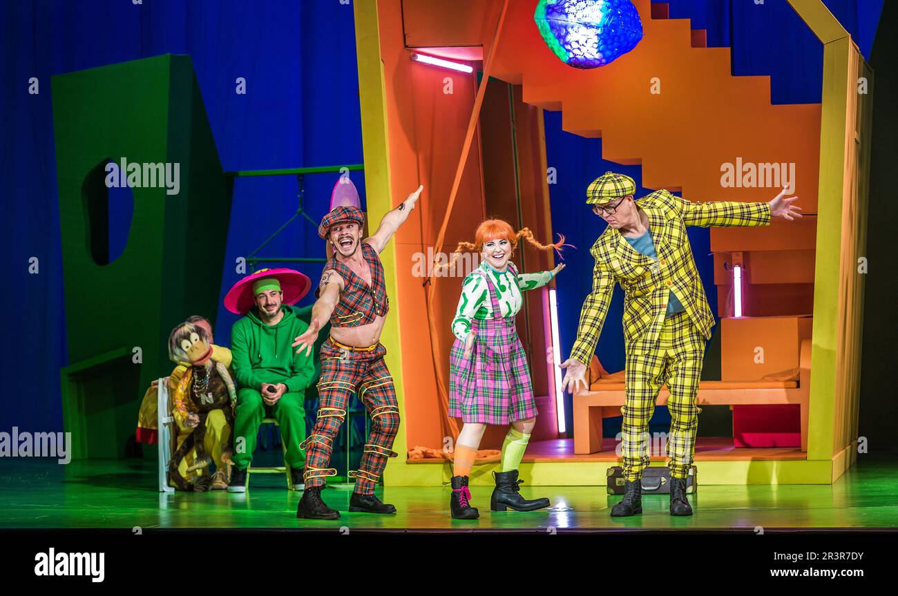 Pippi Longstocking (Comic Opera Stock Photo - Alamy