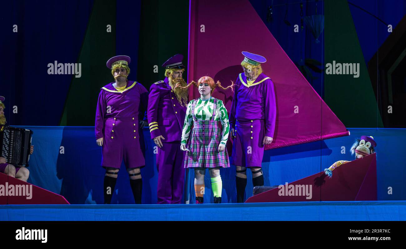 Pippi Longstocking (Comic Opera Stock Photo - Alamy