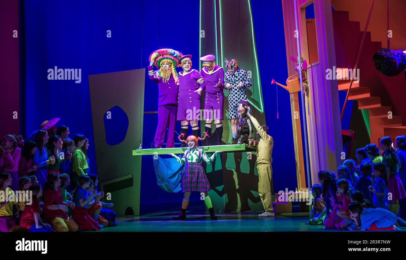 Pippi Longstocking (Comic Opera Stock Photo - Alamy