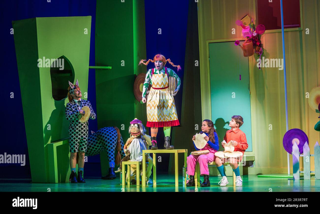 Pippi Longstocking (Comic Opera Stock Photo - Alamy