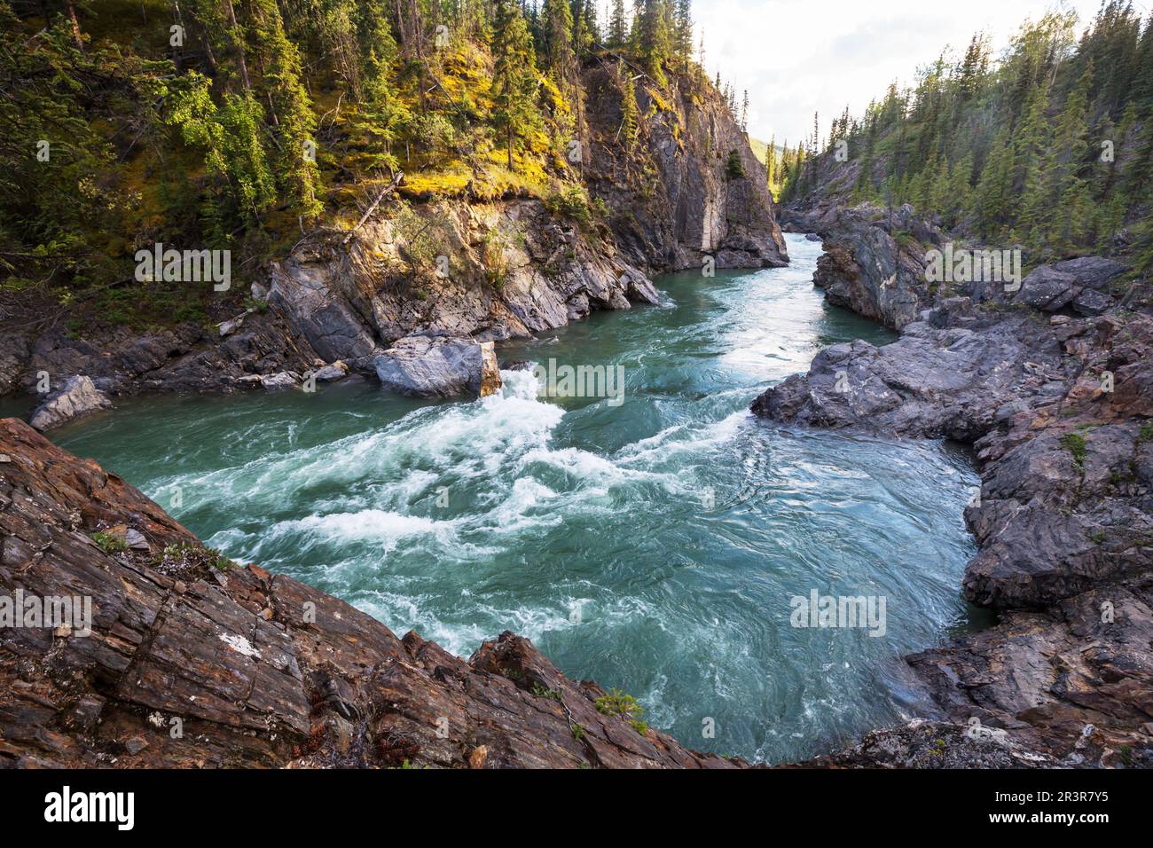 River in Canada Stock Photo - Alamy