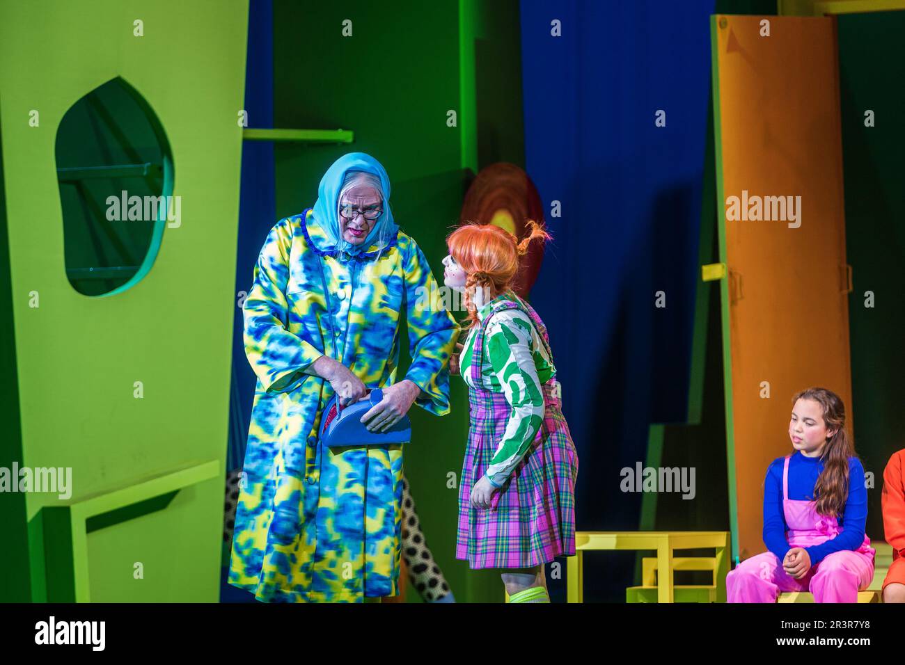Pippi Longstocking (Comic Opera Stock Photo - Alamy