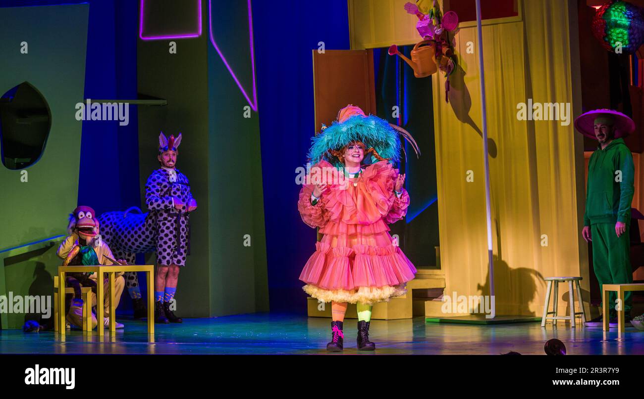 Pippi Longstocking (Comic Opera Stock Photo - Alamy