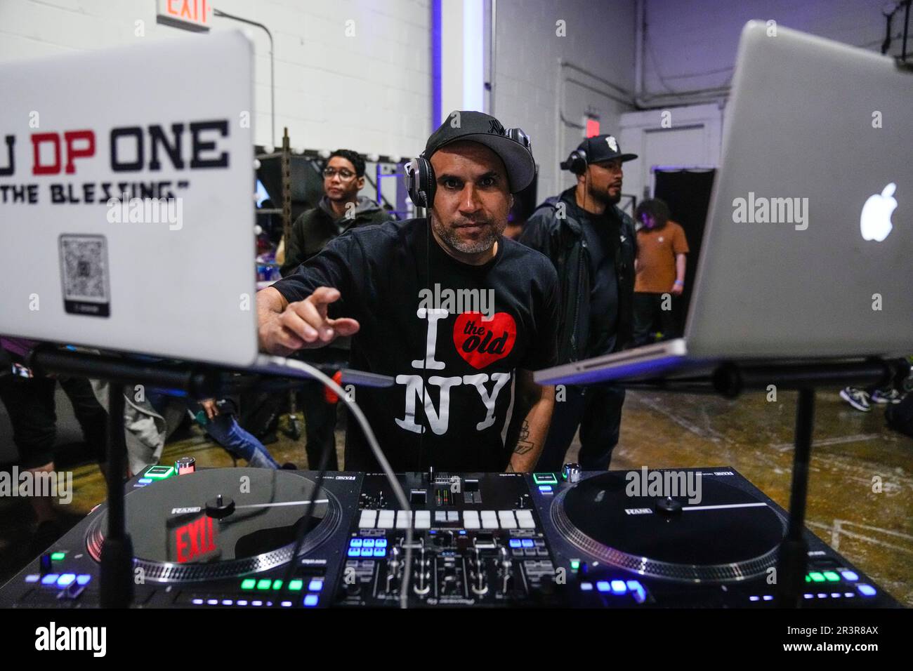 Daniel "DJ DP One" Pinero performes during the Breaking for Gold Big ...