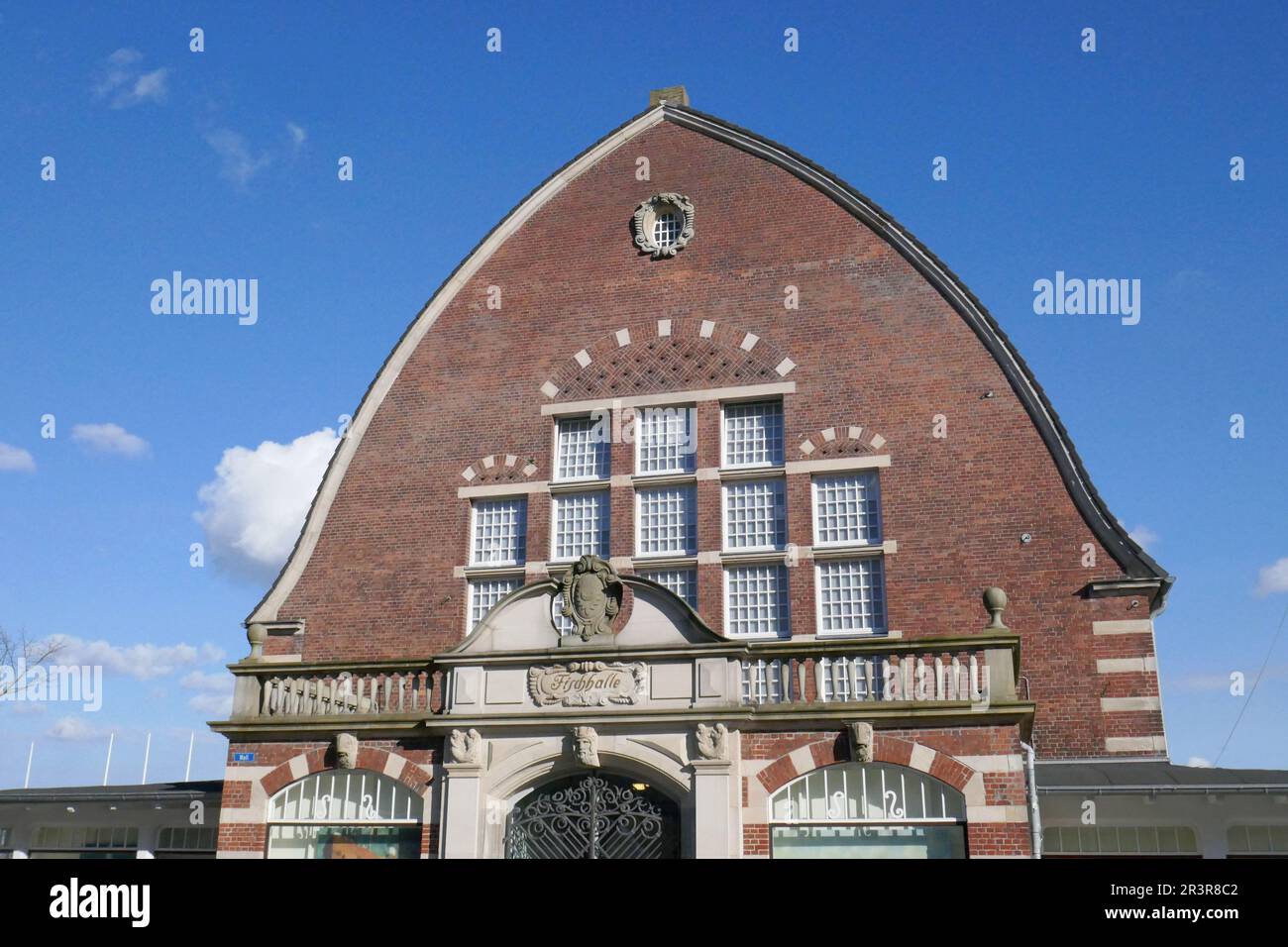 Fish hall in Kiel Stock Photo - Alamy