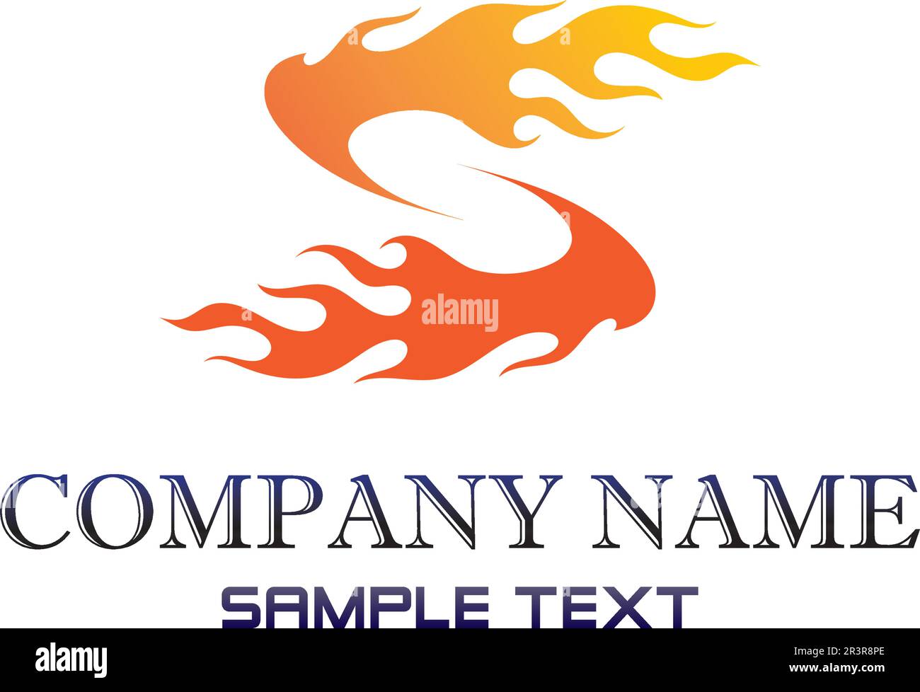 Fire flame nature logo and symbols icons template Stock Vector Image ...