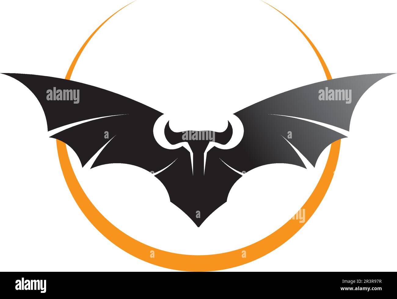 Black wing logo symbol for a professional designer Stock Vector Image ...