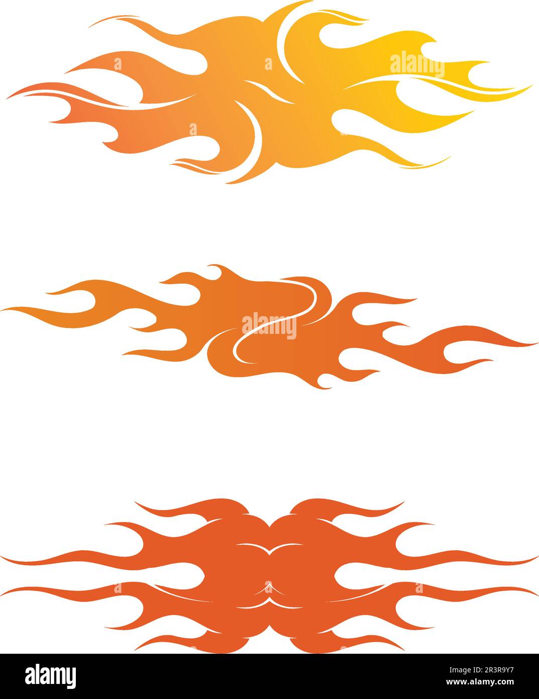 Fire flame nature logo and symbols icons template Stock Vector Image ...