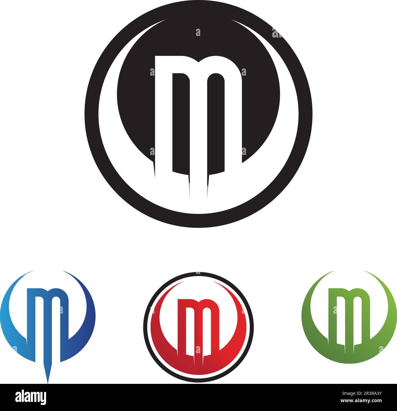 Letter M vector icons such logos Stock Vector Image & Art - Alamy