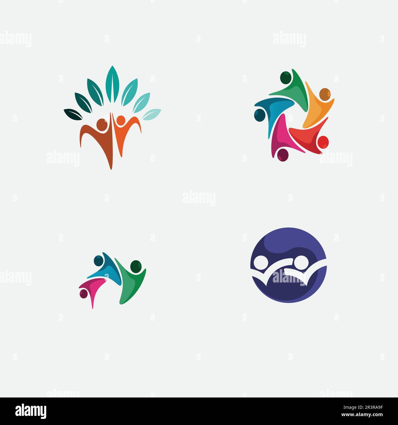 People community organization Stock Vector Images - Alamy