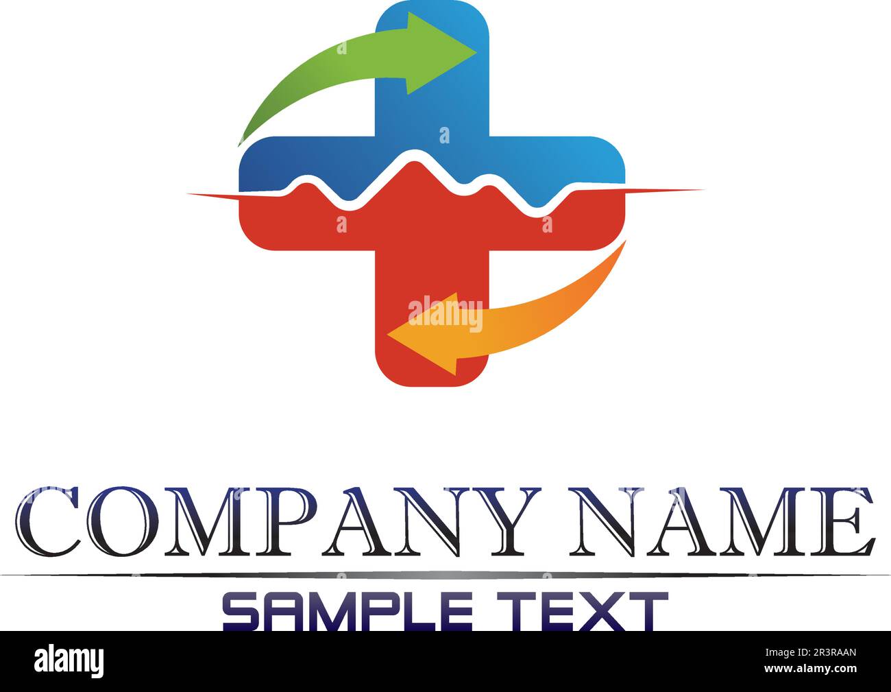 Hospital logo and symbols template icons app Stock Vector Image & Art ...