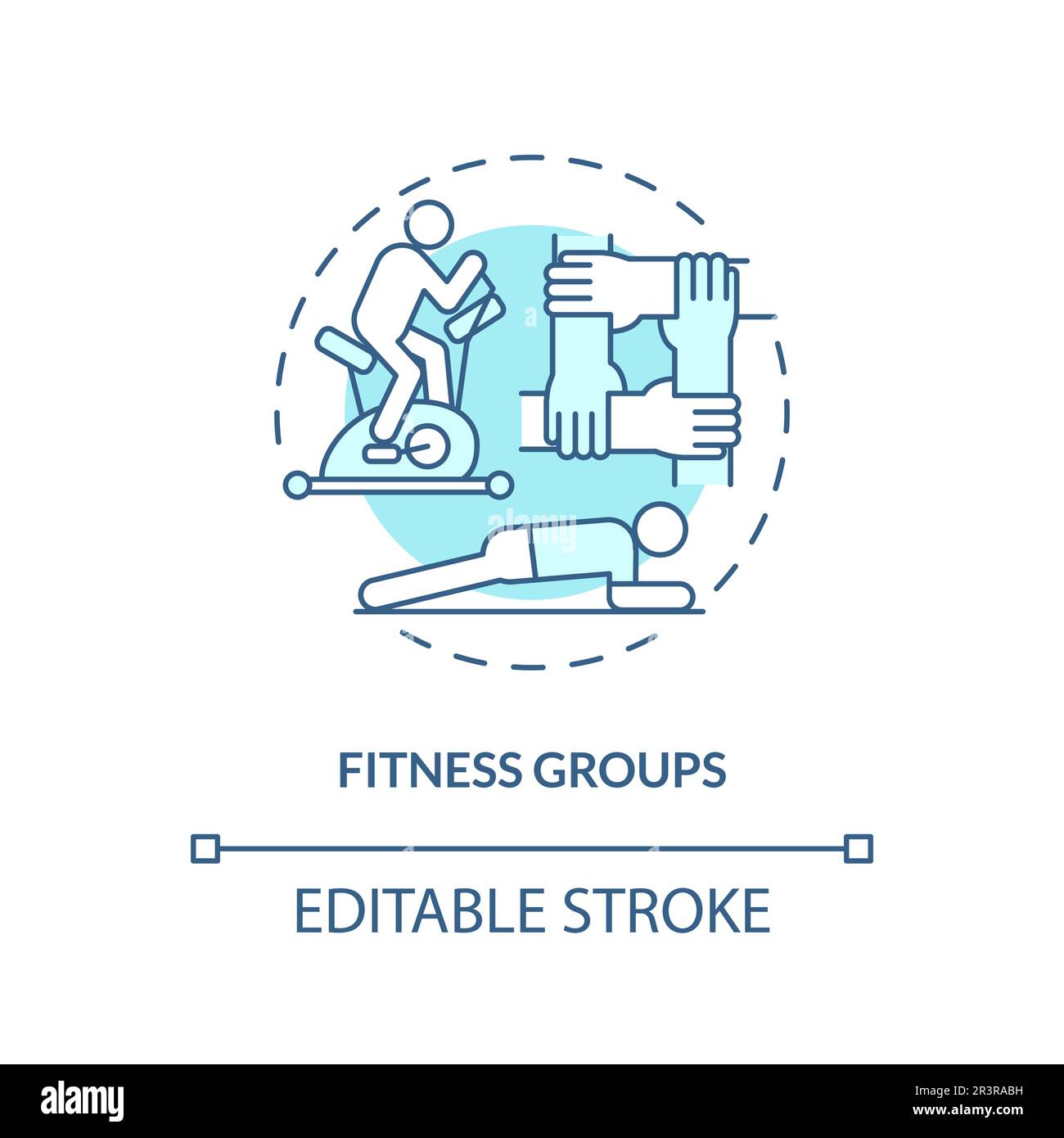 Group groups together togetherness Stock Vector Images - Alamy