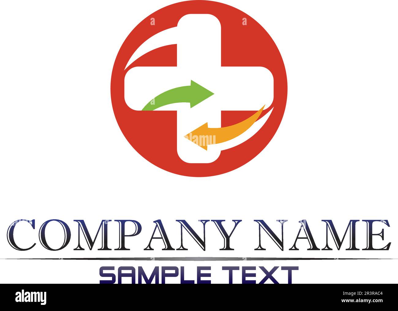 Hospital logo and symbols template icons app Stock Vector Image & Art ...