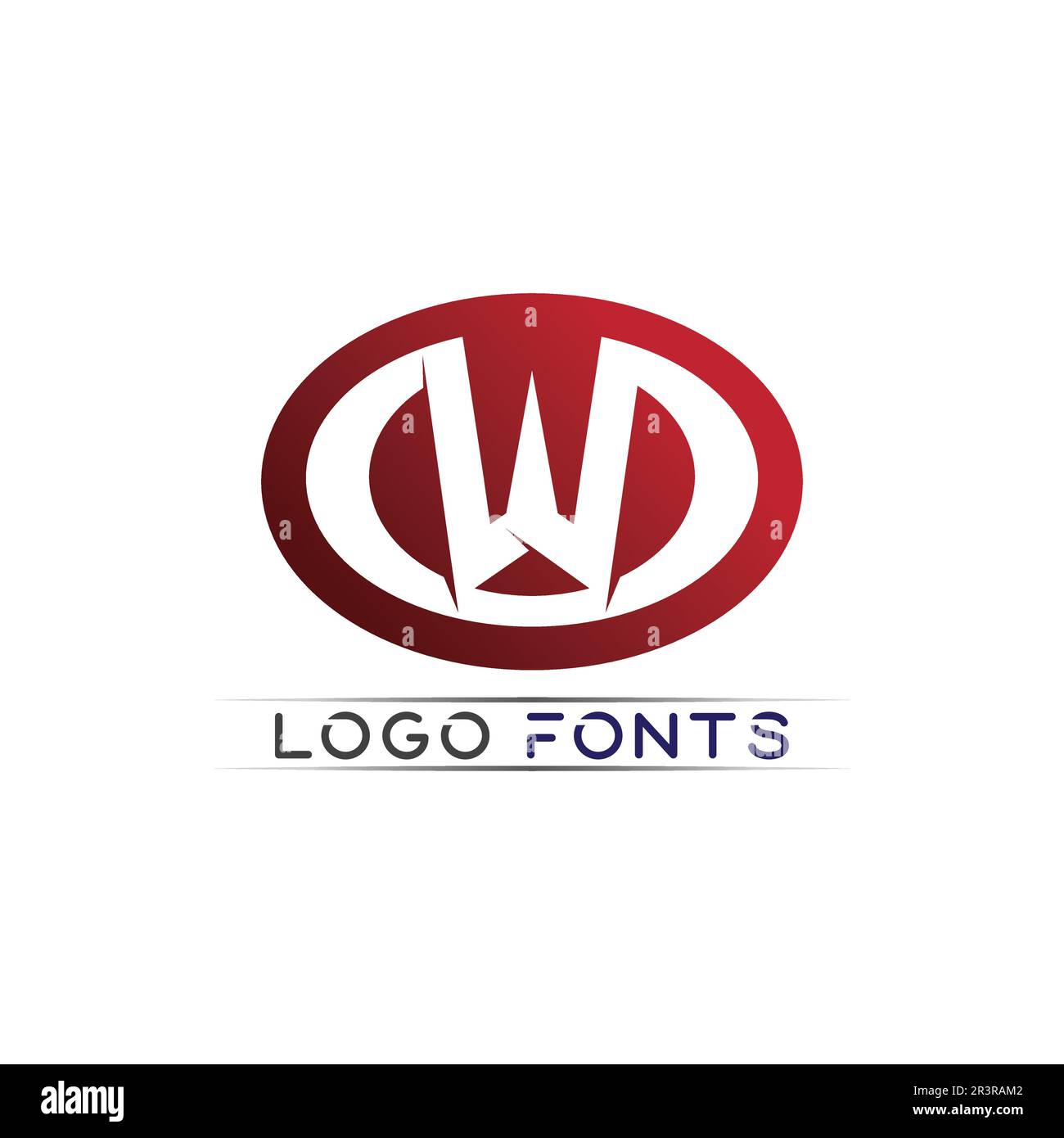 Letter logo template Stock Vector Images - Alamy