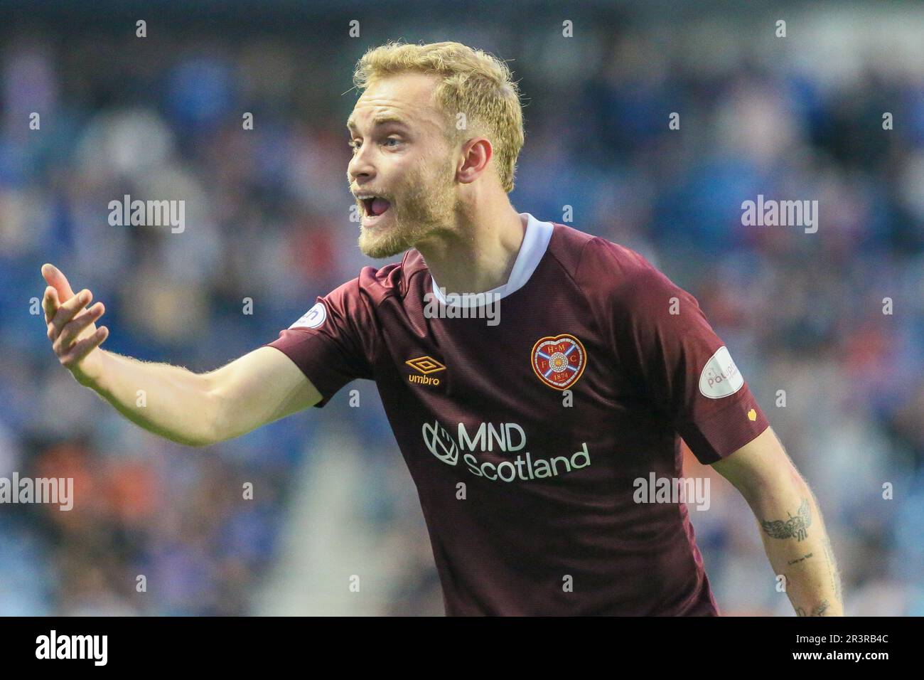 Football farewell gesture hi-res stock photography and images - Alamy