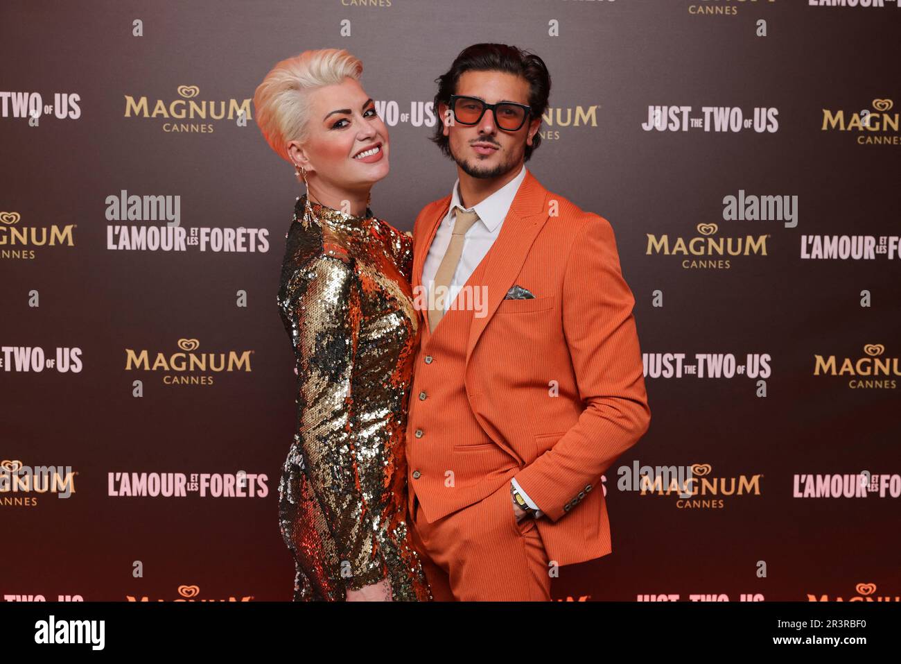 Cannes, France. 25th May, 2023. Katrina Patchett and Kylian attending L ...