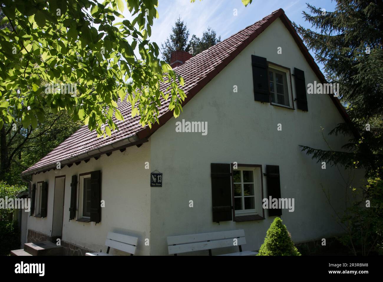 Briesen is a tiny village with very few people living there in ...