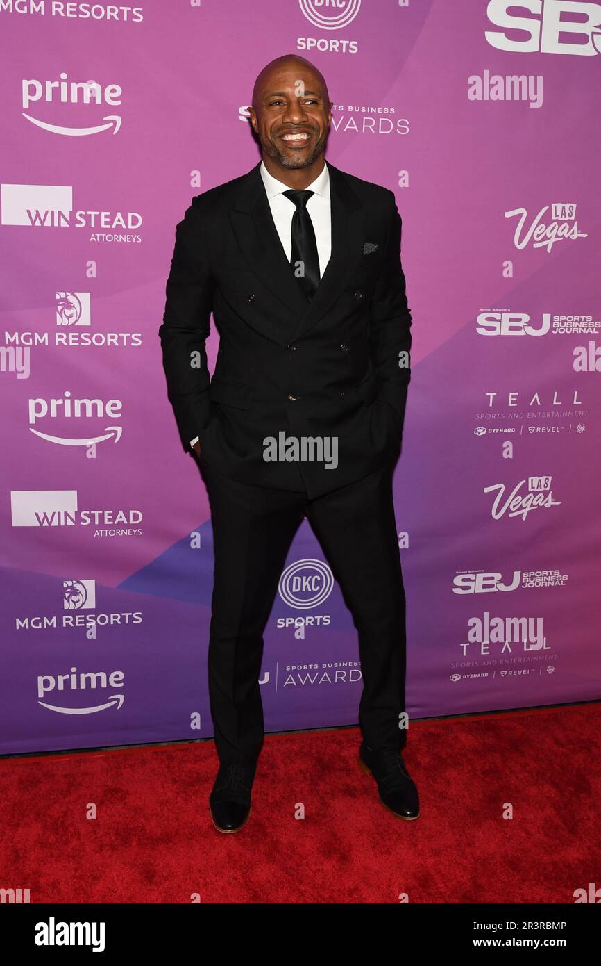New York, USA. 24th May, 2023. ESPN Host Jay Williams walking the red ...