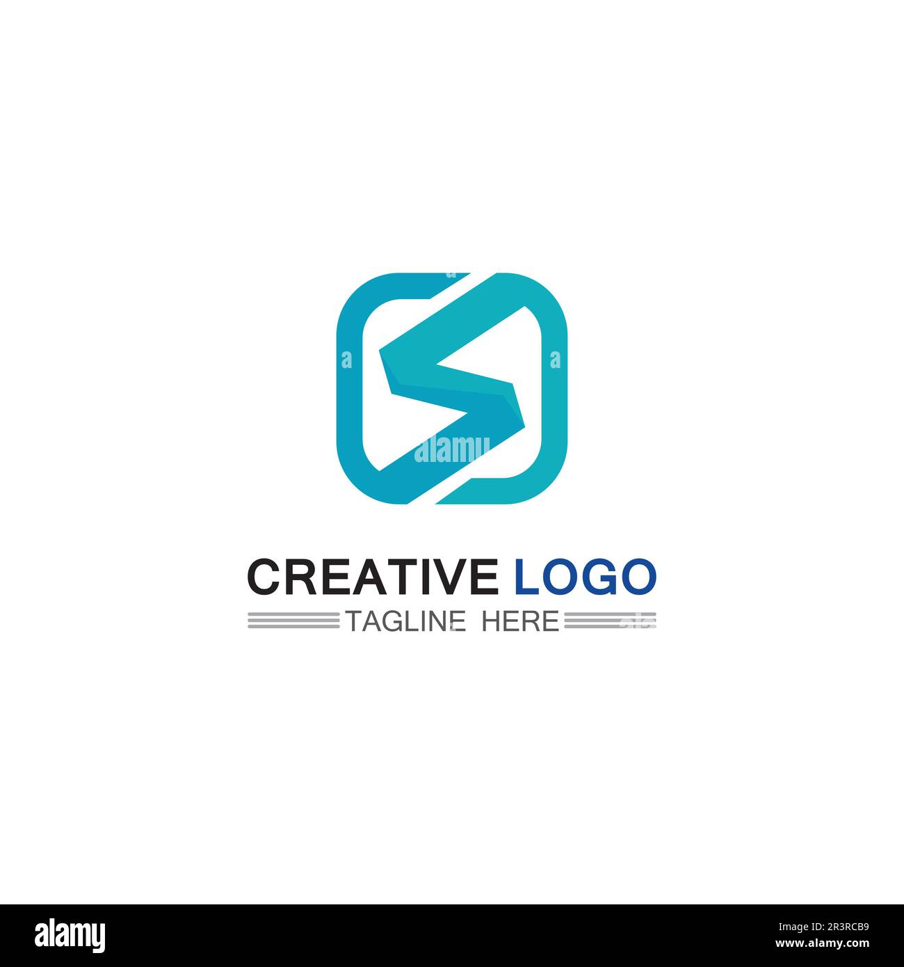 Business corporate S letter logo design vector Stock Vector Image & Art ...