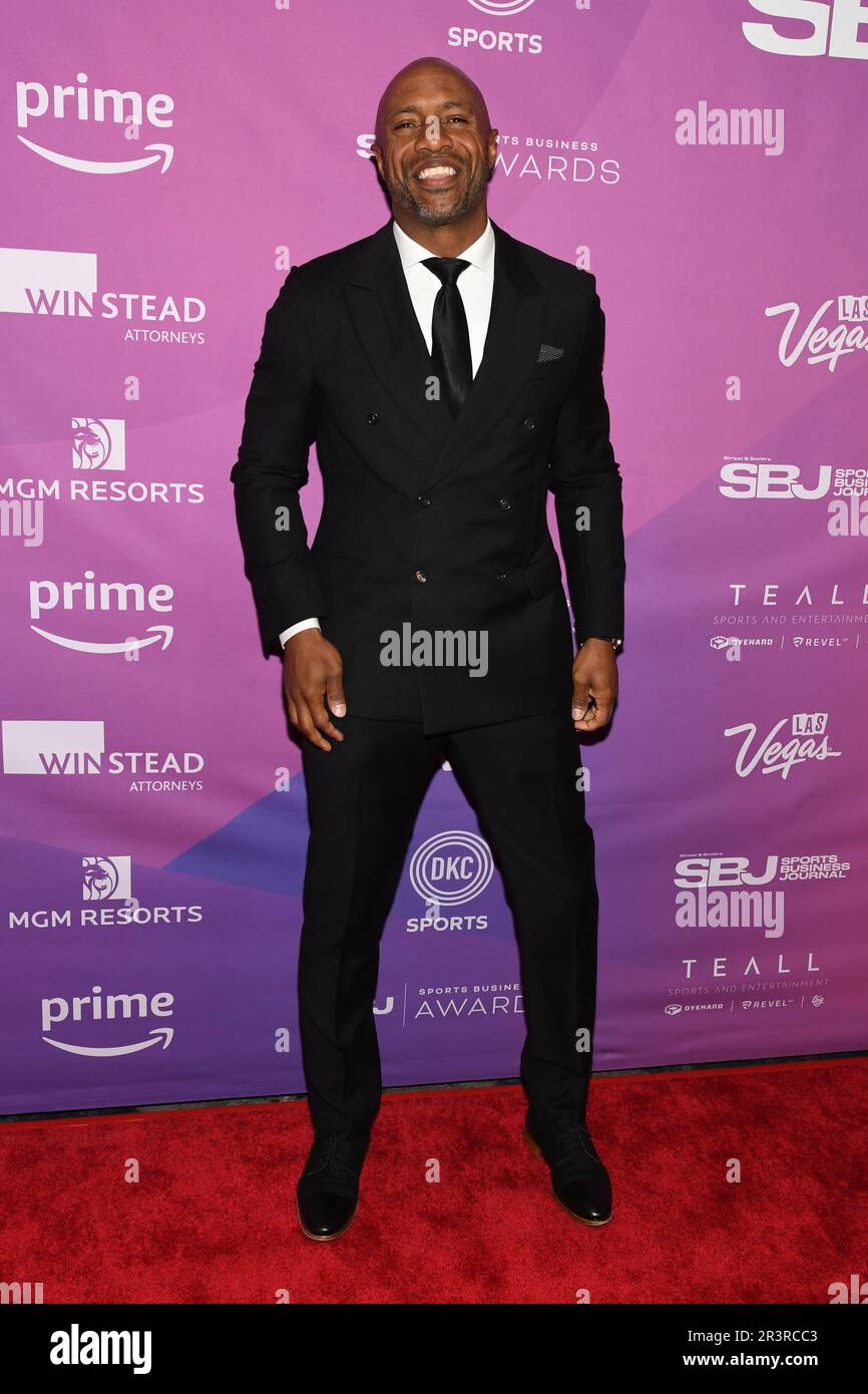 New York, USA. 24th May, 2023. ESPN Host Jay Williams walking the red ...