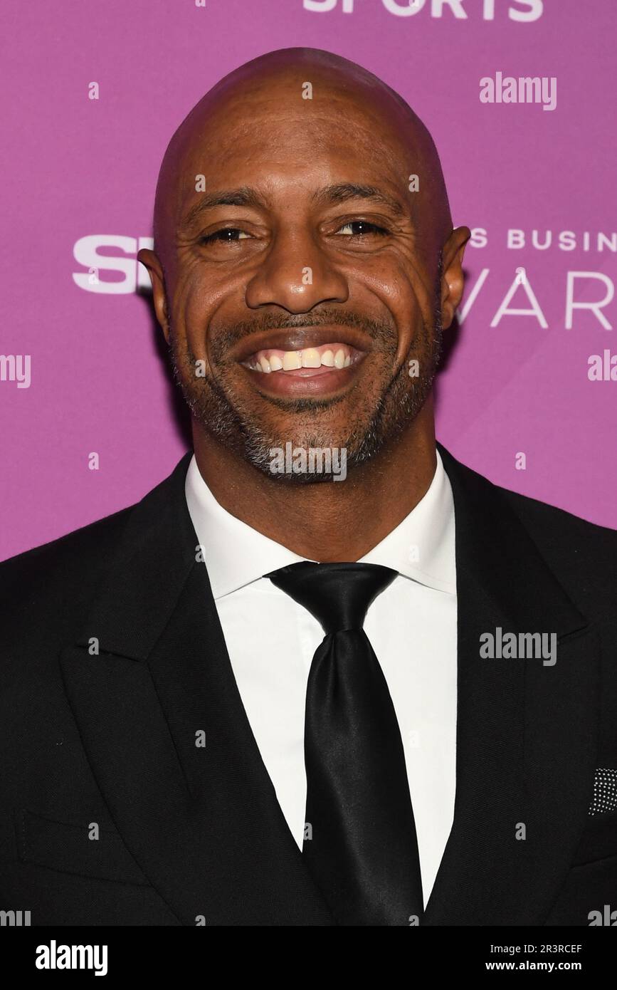 New York, USA. 24th May, 2023. ESPN Host Jay Williams walking the red ...