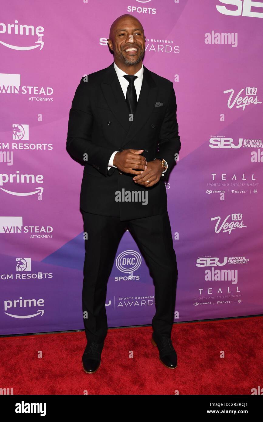 New York, USA. 24th May, 2023. ESPN Host Jay Williams walking the red ...
