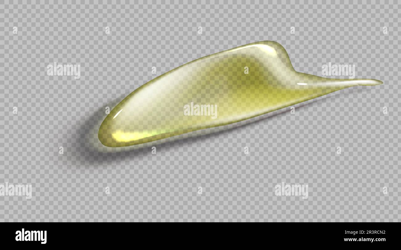 Cosmetic lotion or gel smear realistic vector illustration. Gel, soap ...