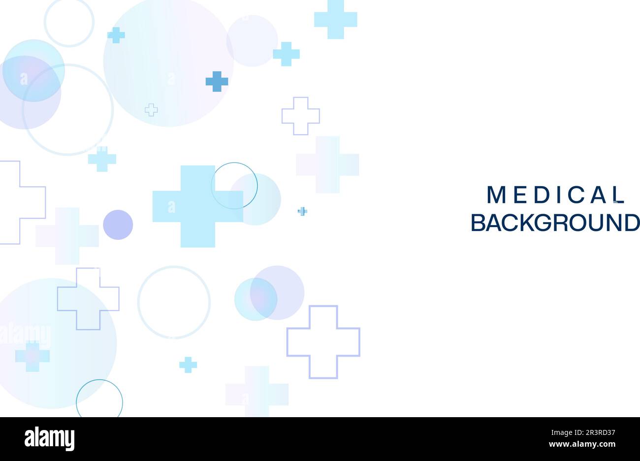 Medical molecular background with medical elements, cardiogram ...