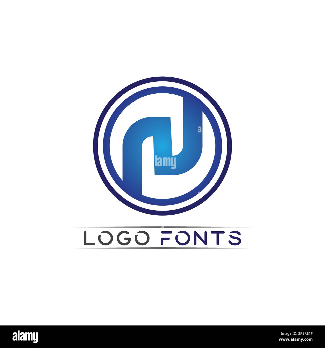 N logo font company logo business and letter initial N design vector ...