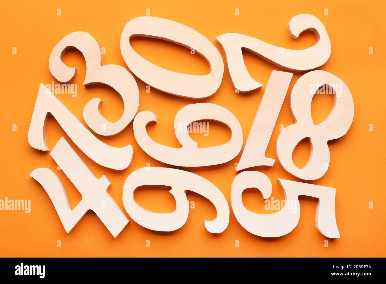 Math symbols on orange hi-res stock photography and images - Alamy