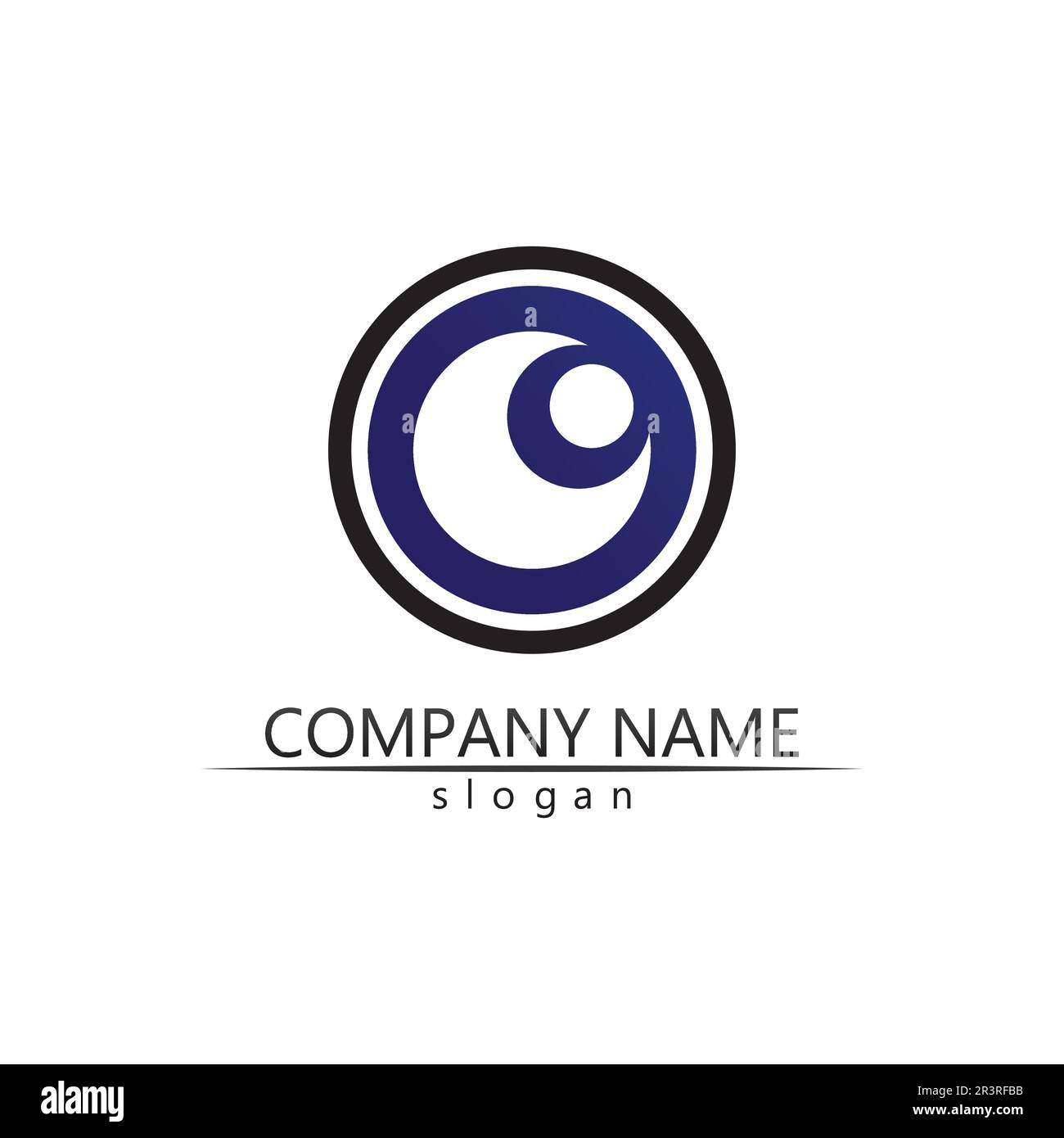 Technology circle logo and symbols Vector Stock Vector Image & Art - Alamy