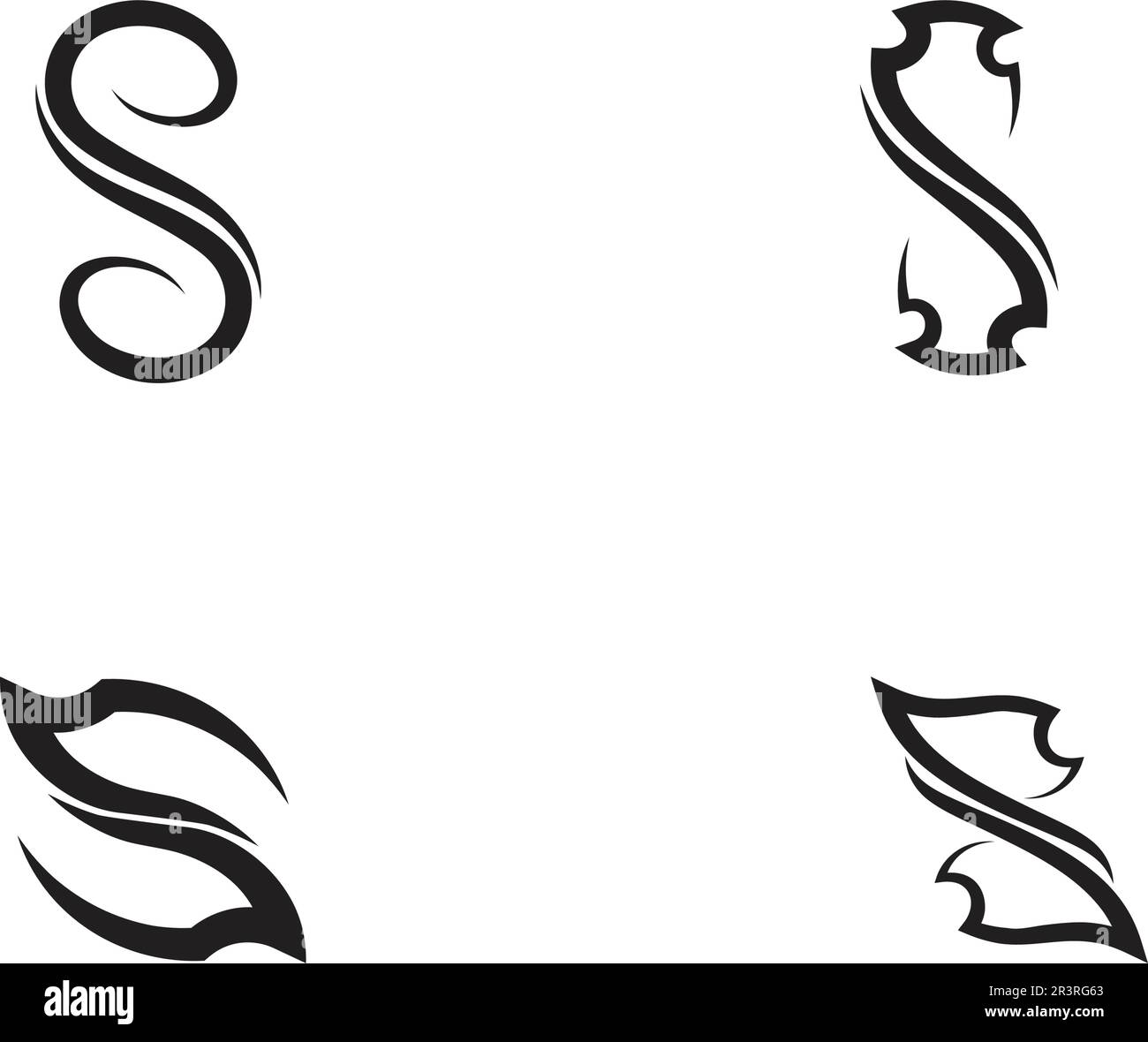 Business corporate letter S logo design vector Stock Vector Image & Art ...