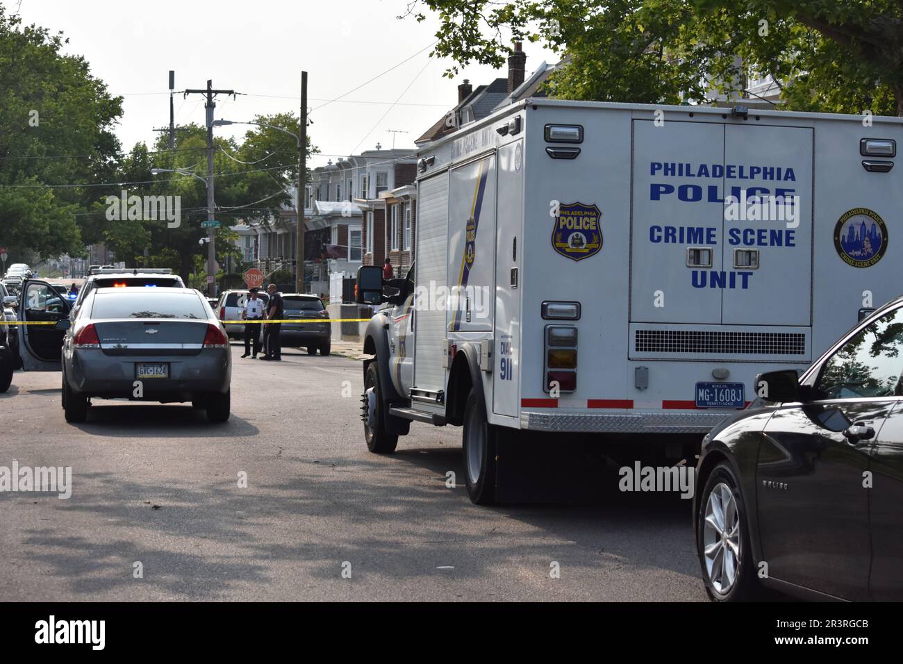 Philadelphia, United States. 24th May, 2023. Philadelphia police logo ...
