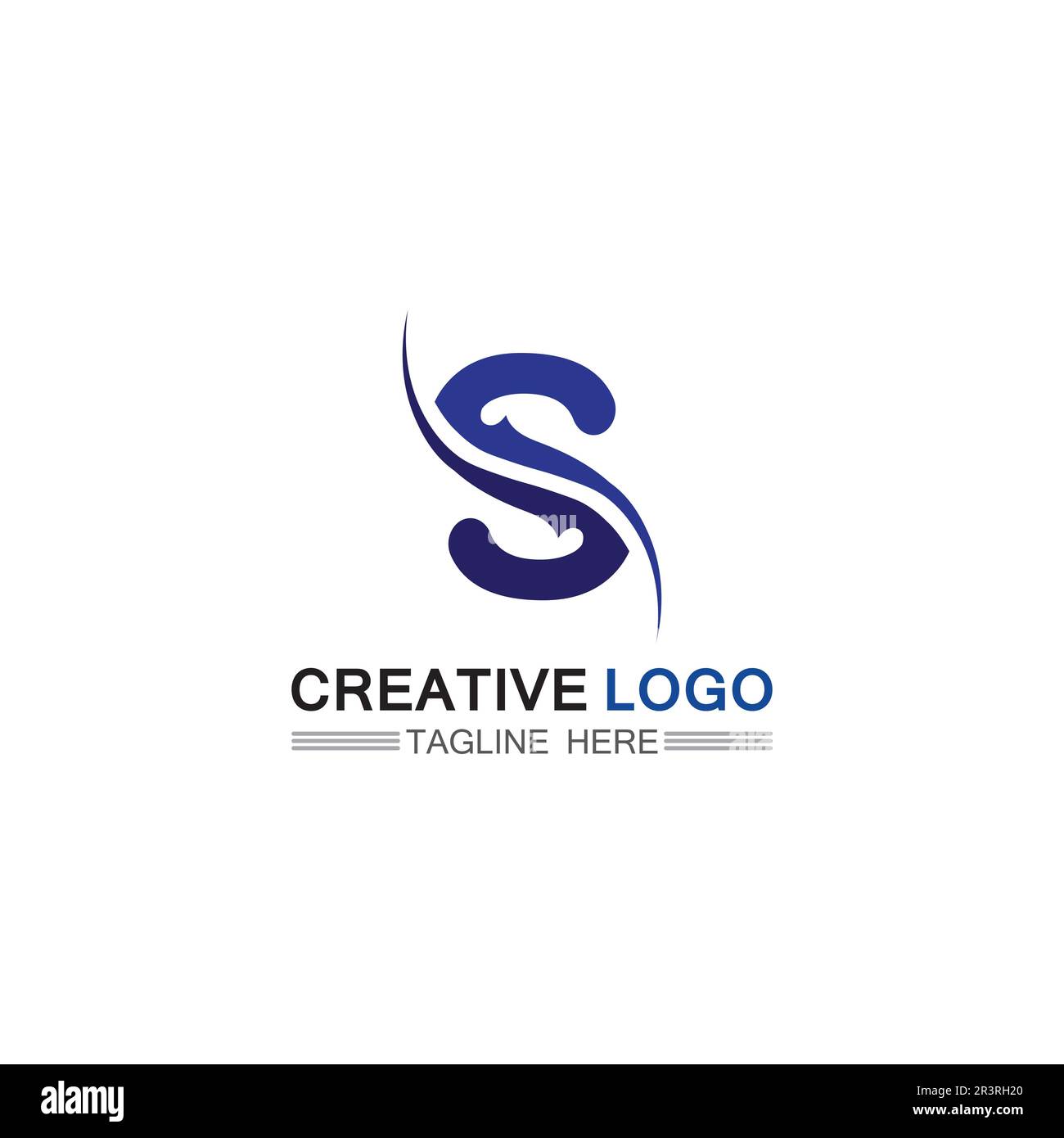Business corporate S letter logo design vector Stock Vector Image & Art ...