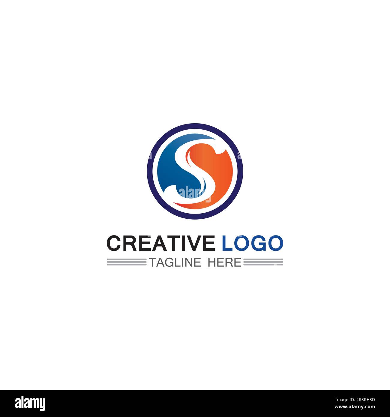 Business corporate S letter logo design vector Stock Vector Image & Art ...