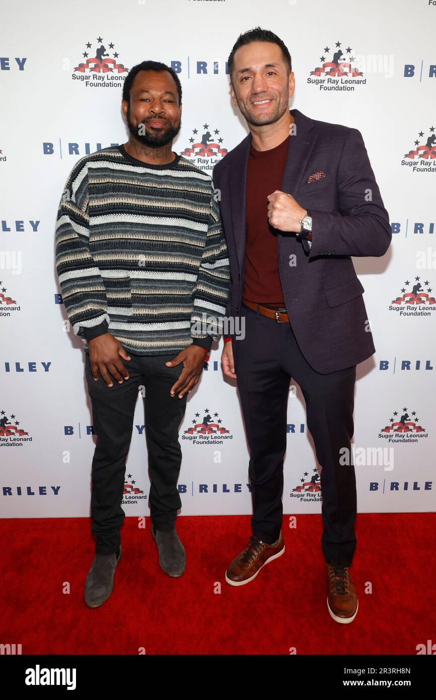 Beverly Hills, Ca. 24th May, 2023. Sugar Shane Mosley and Sergio Mora ...