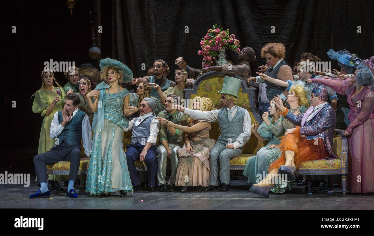 Orpheus in the underworld Stock Photo - Alamy