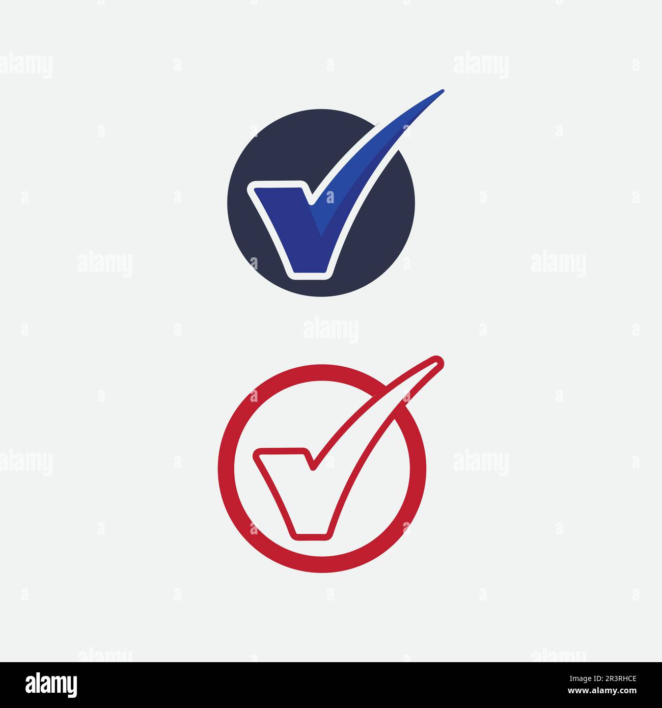 Checklist check mark logo vector or icon. Tick symbol in green color ... Checklist check mark logo vector or icon. Tick symbol in green color ...