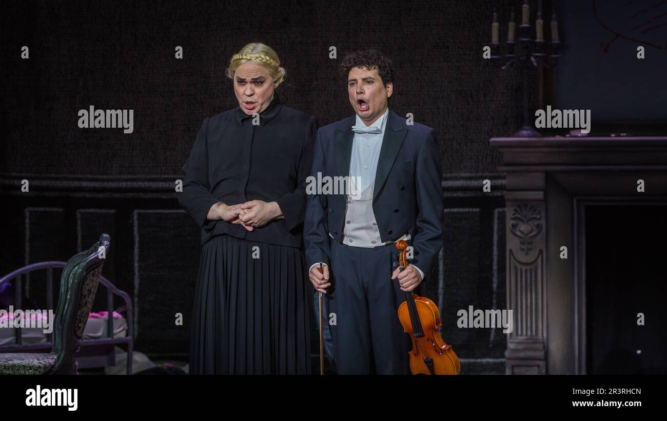 Orpheus in the underworld Stock Photo - Alamy