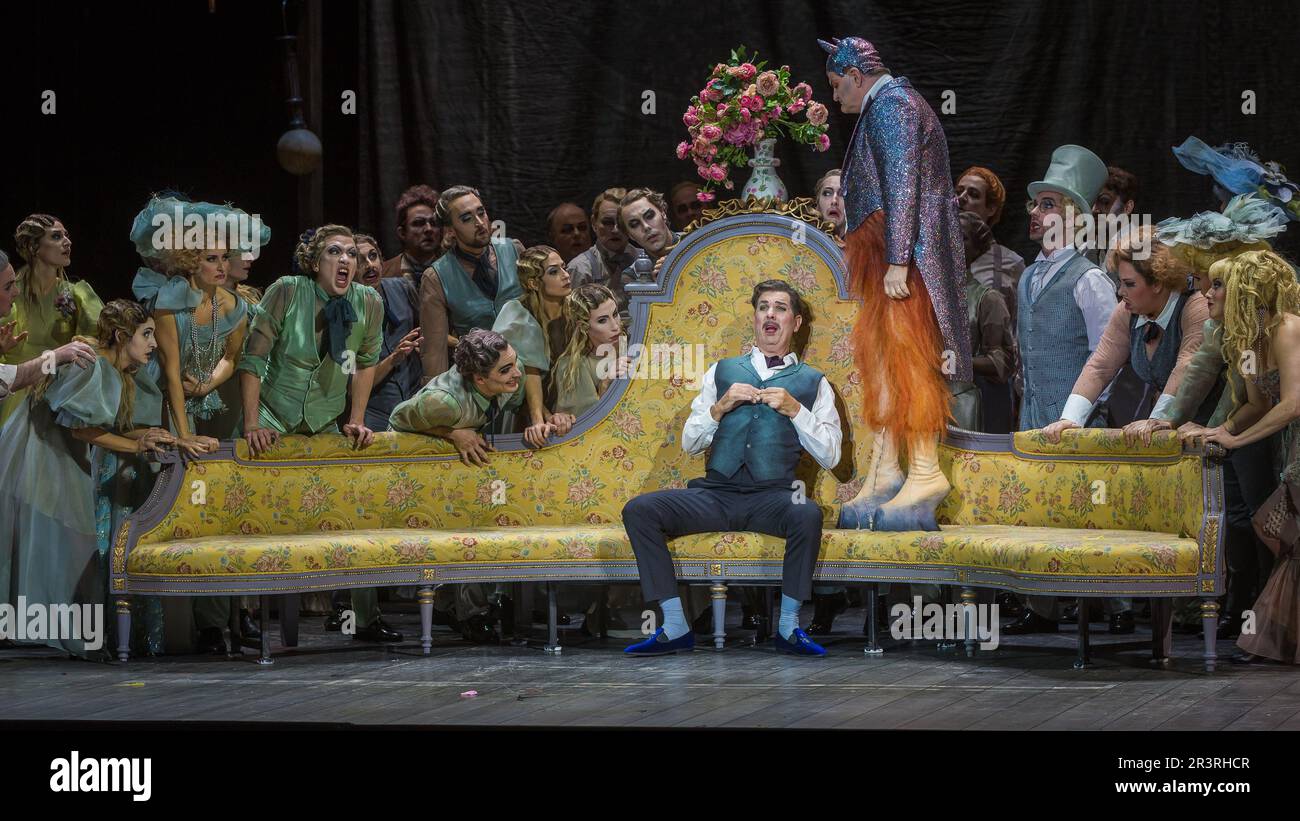 Orpheus in the underworld Stock Photo - Alamy