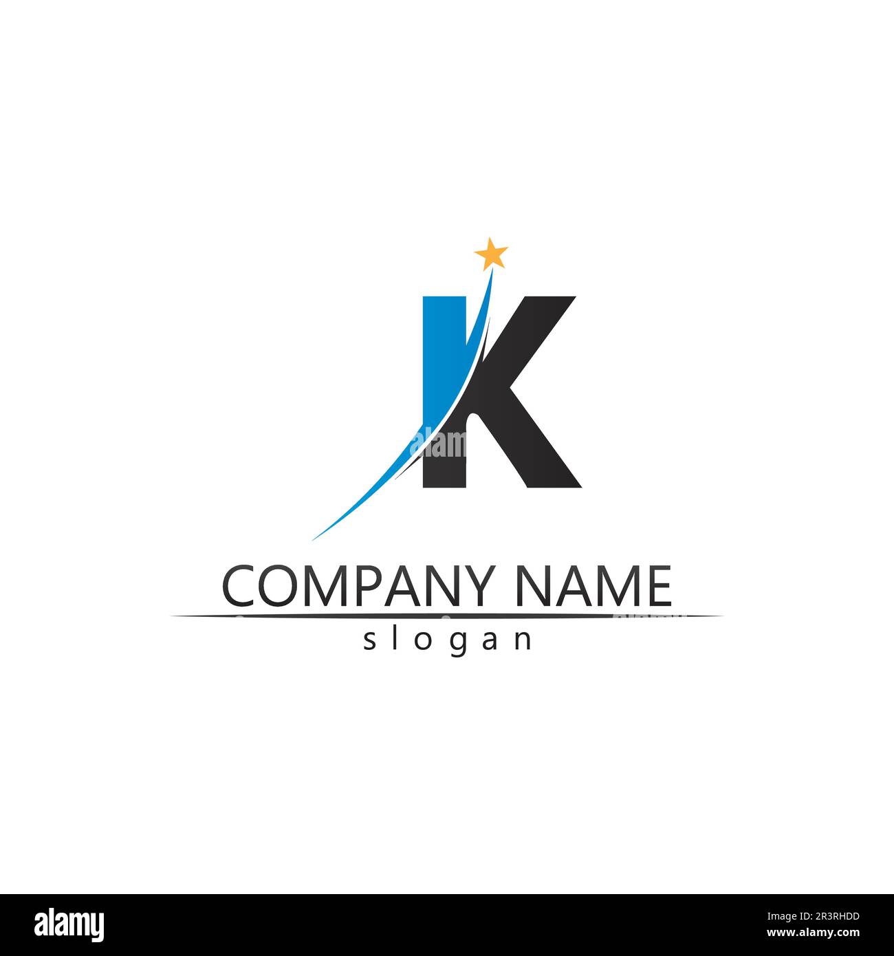 K logo design K letter font Concept Business logo vector and design ...