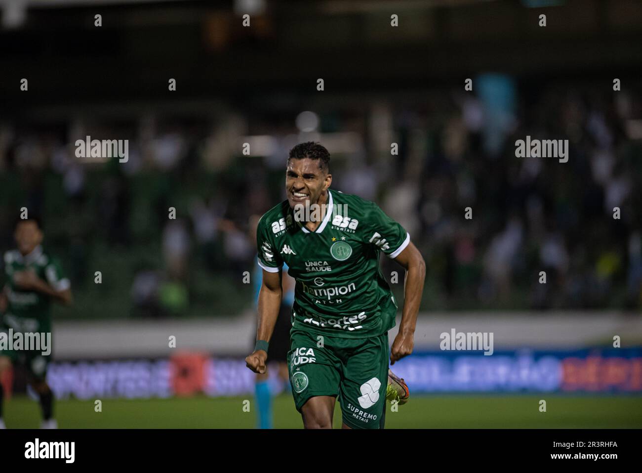 Campinas, Brazil. 24th May, 2023. Isaque during Guarani X Chapecoense ...