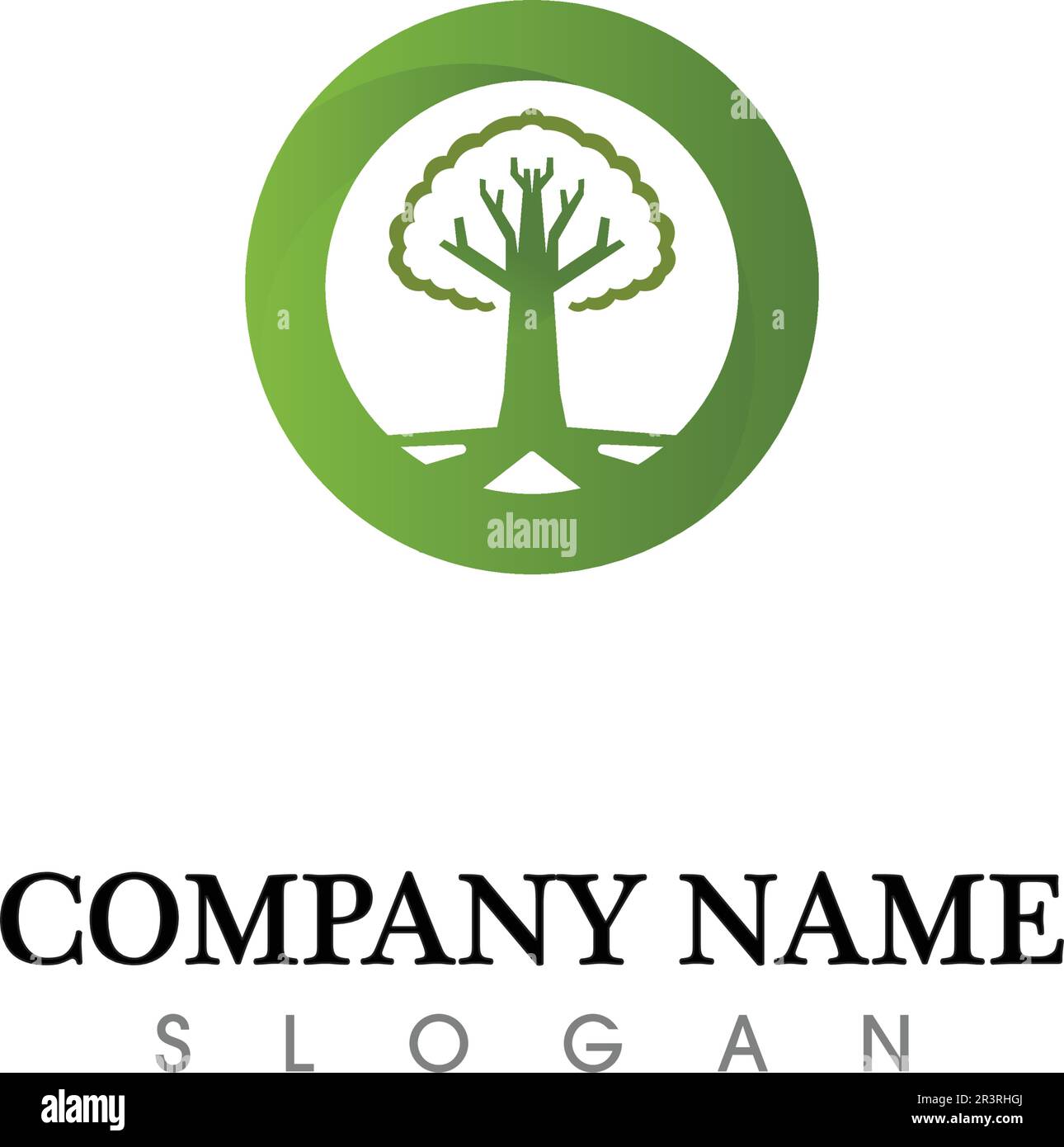 Tree leaf vector logo design, eco-friendly concept Stock Vector Image ...