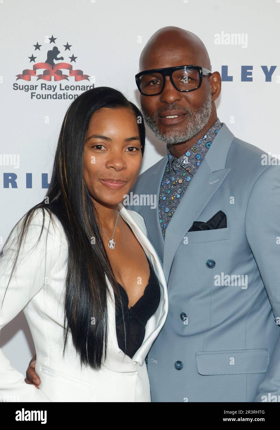 Beverly Hills, Ca. 24th May, 2023. Joy Tate and Bernard Hopkins at the ...