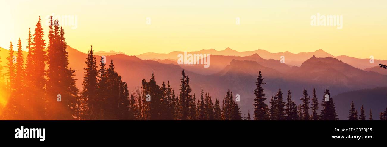 Wasatch mountains sunset utah hi-res stock photography and images - Alamy