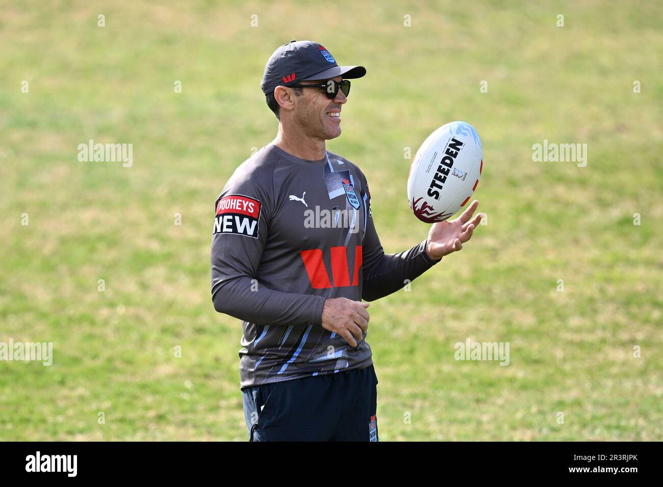 Sydney, Thursday, May 25, 2023. Blues coach Brad Fittler during a NSW ...