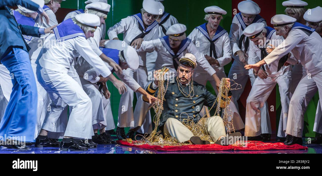 The Flying Dutchman (Richard Wagner Stock Photo - Alamy